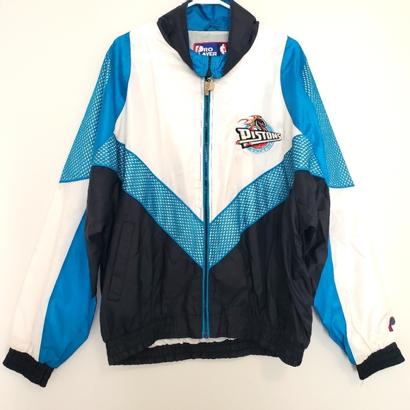 Pro Player | Jackets & Coats | Vintage 9s Detroit Pistons Pro Player ...